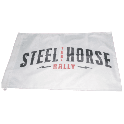Steel Horse Rally Motorcycle Flag - The Steel Horse Rally