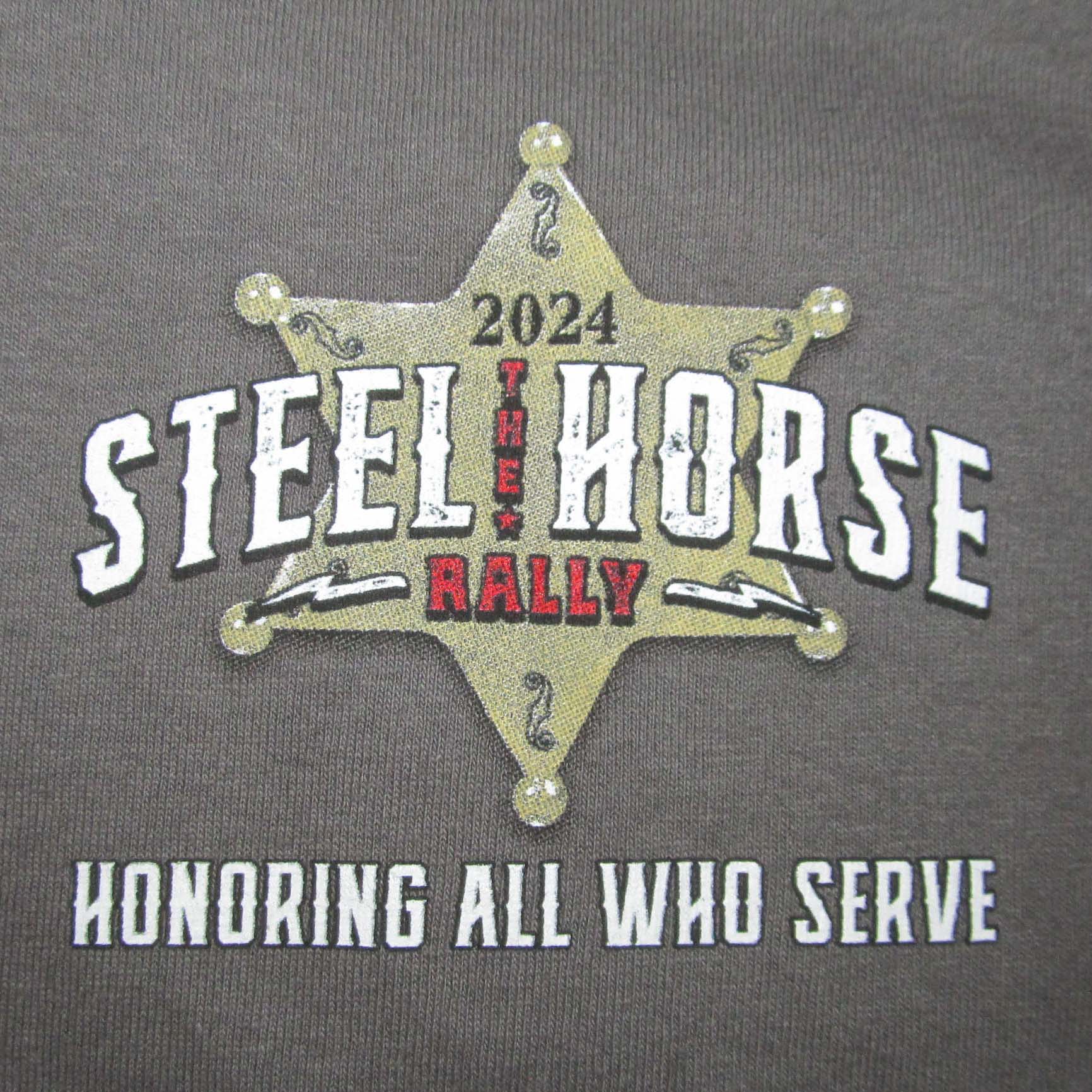 2024 SHR Long Sleeved Honoring All Who Serve Shirt - The Steel Horse Rally