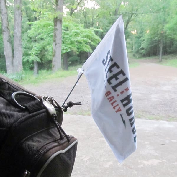 Steel Horse Rally Motorcycle Flag - The Steel Horse Rally