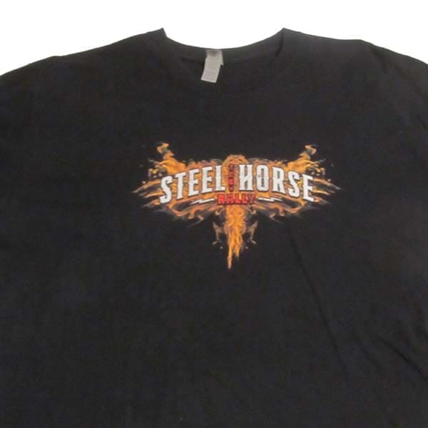 2024 Steel Horse Rally Long Sleeved Skull Shirt in Black - The Steel ...